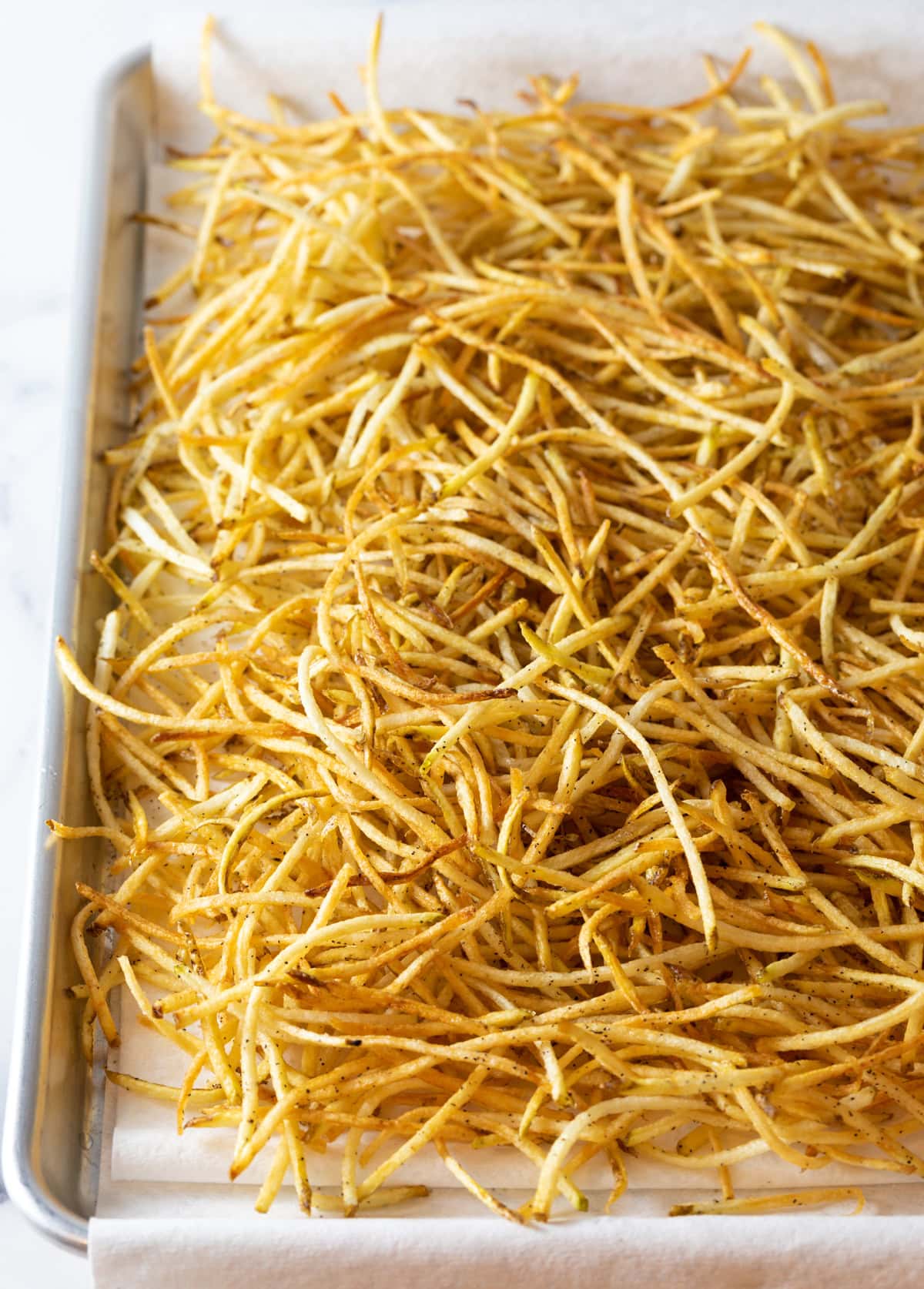 Shoestring Fries (Julienne-Cut) - A Spicy Perspective