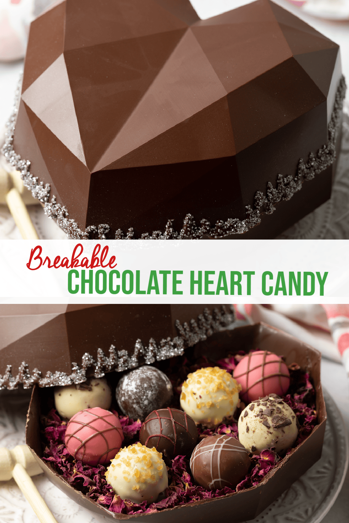 Breakable Chocolate Heart (Recipe) - A Spicy Perspective
