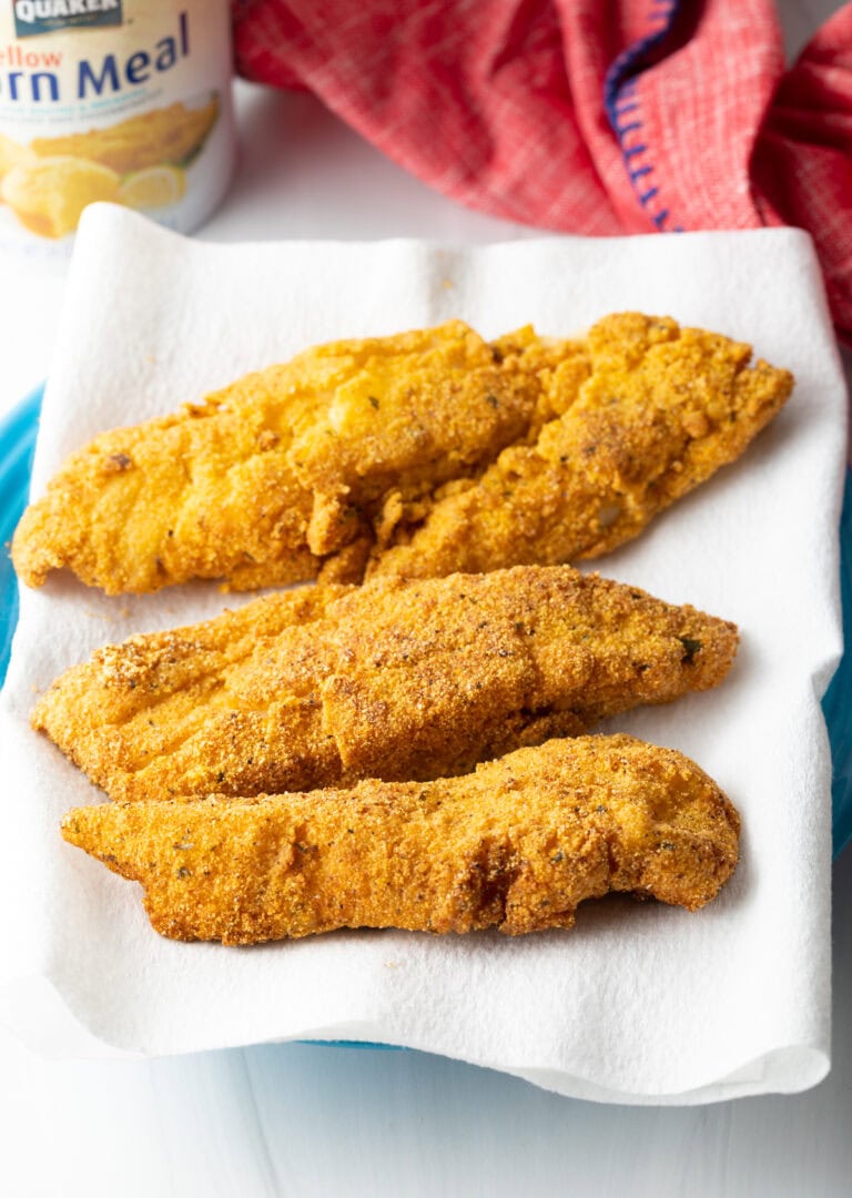 Cornmeal Fried Fish - A Spicy Perspective