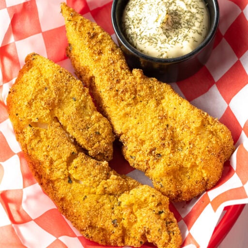 Crispy Cornmeal Fried Fish - A Spicy Perspective