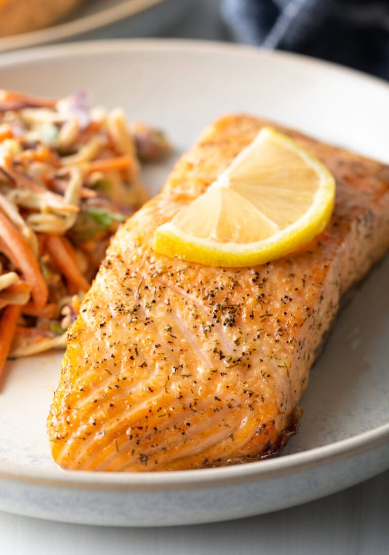 Air Fryer Frozen Salmon Fillet With Skin - A Spicy Perspective
