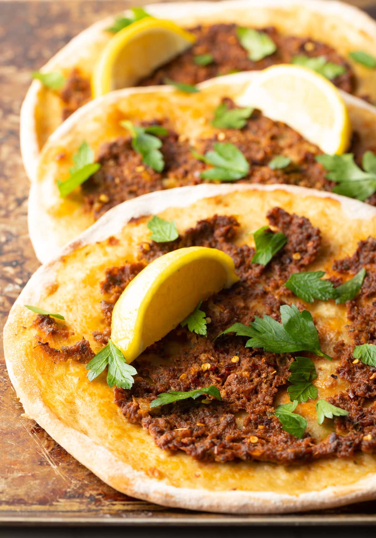 Lahmacun Turkish Pizza (Armenian Lahmajun) Recipe - A Spicy Perspective