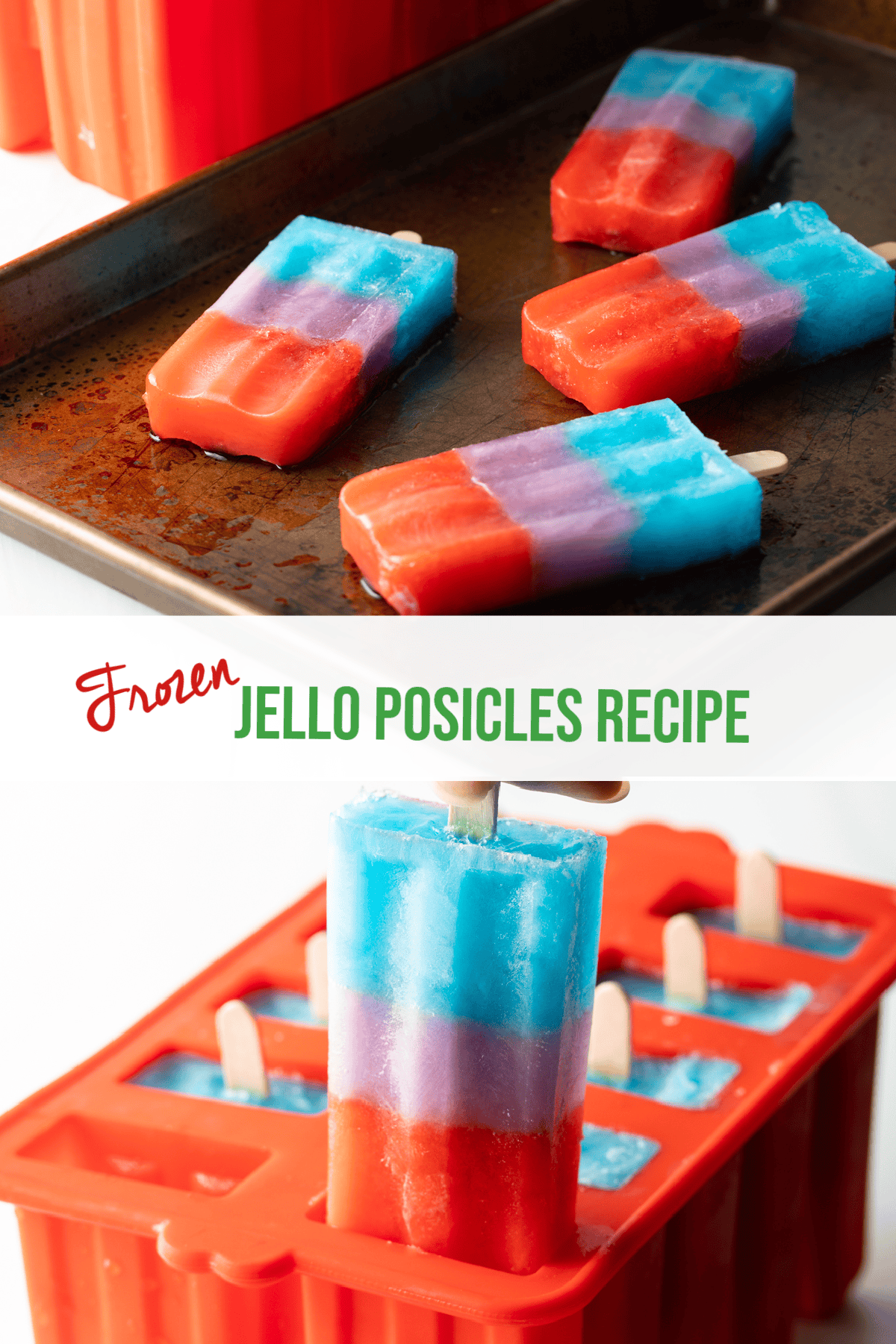 Jello Popsicles (Easy 3-Ingredients) - A Spicy Perspective