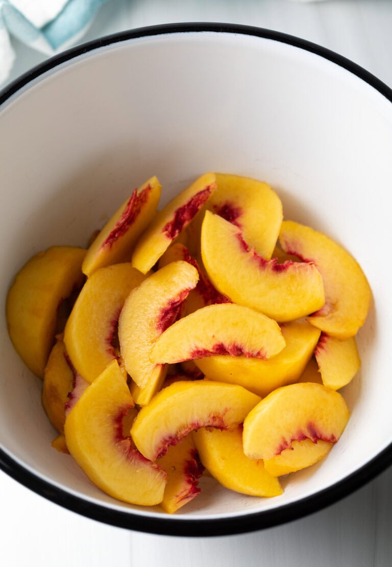 Peaches and Cream Recipe - A Spicy Perspective