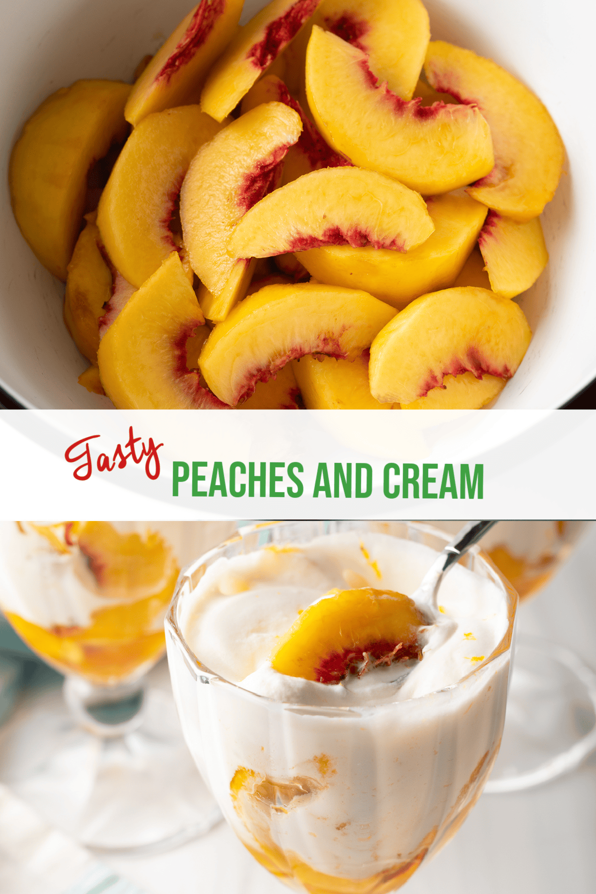 Peaches and Cream - A Spicy Perspective