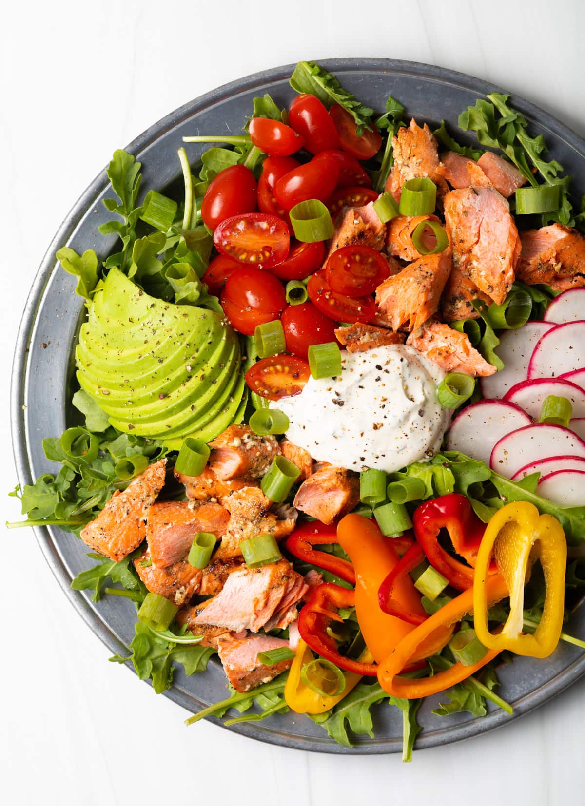 Grilled Salmon Salad