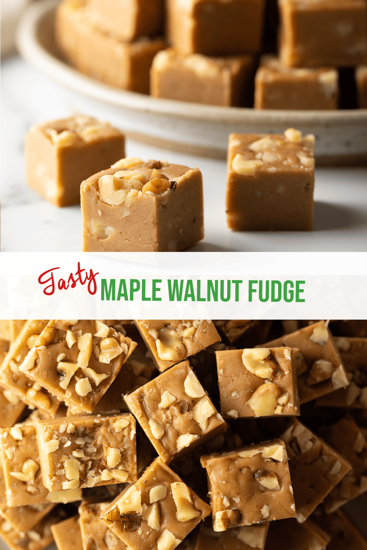 Maple Walnut Fudge - A Spicy Perspective