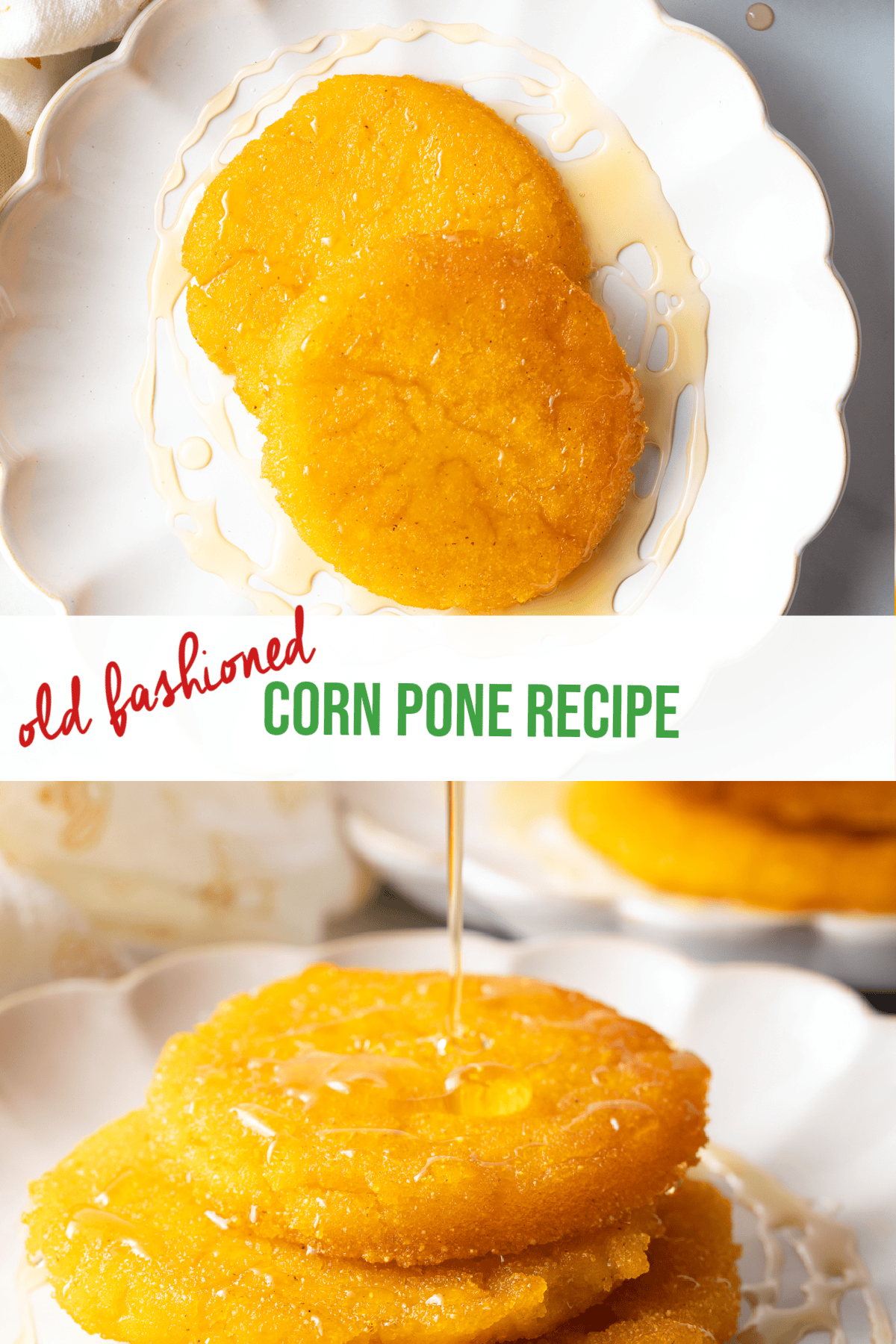 Corn Pone (Hot Water Cornbread Recipe) - A Spicy Perspective