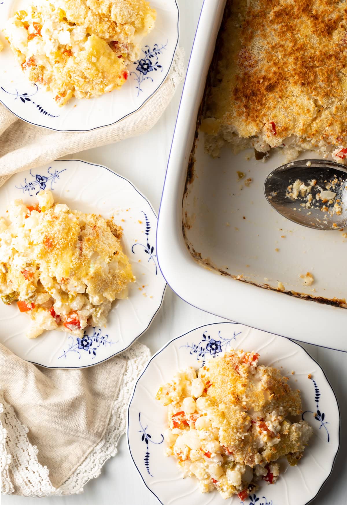 Cheesy Hominy Casserole - A Spicy Perspective