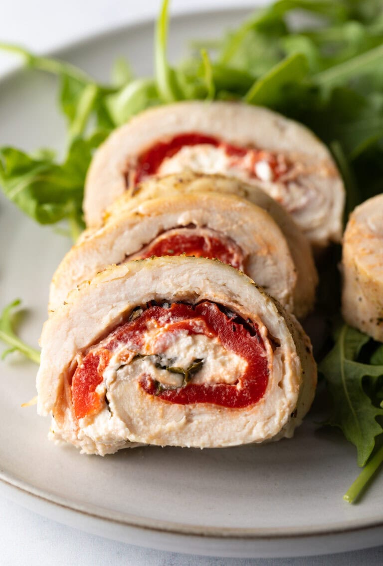 Chicken Roulade (Rolled Chicken) - A Spicy Perspective