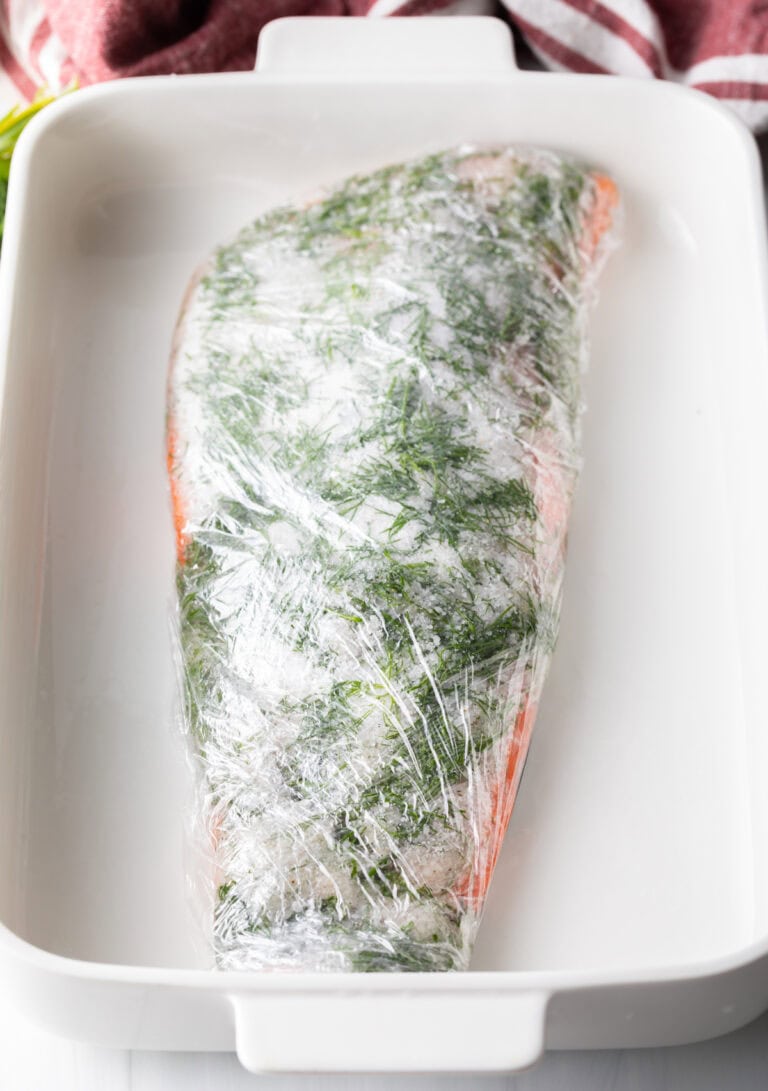 Gravlax Recipe (Cured Salmon) - A Spicy Perspective