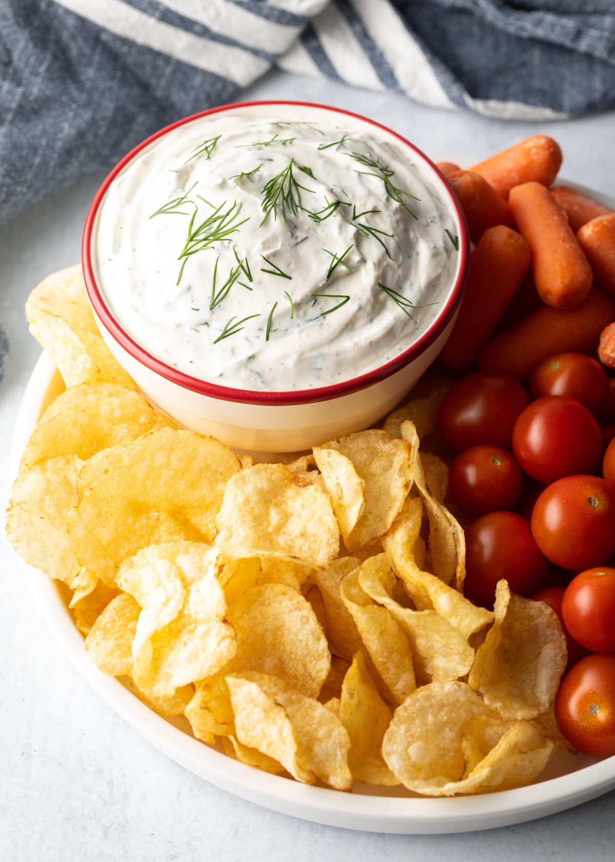 Irresistible Dill Dip Recipe + VIDEO - A Spicy Perspective