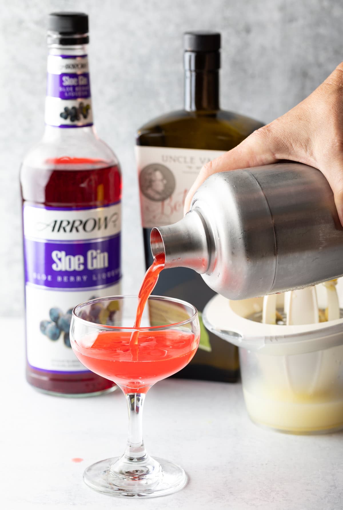 Sloe Gin Fizz - A Spicy Perspective