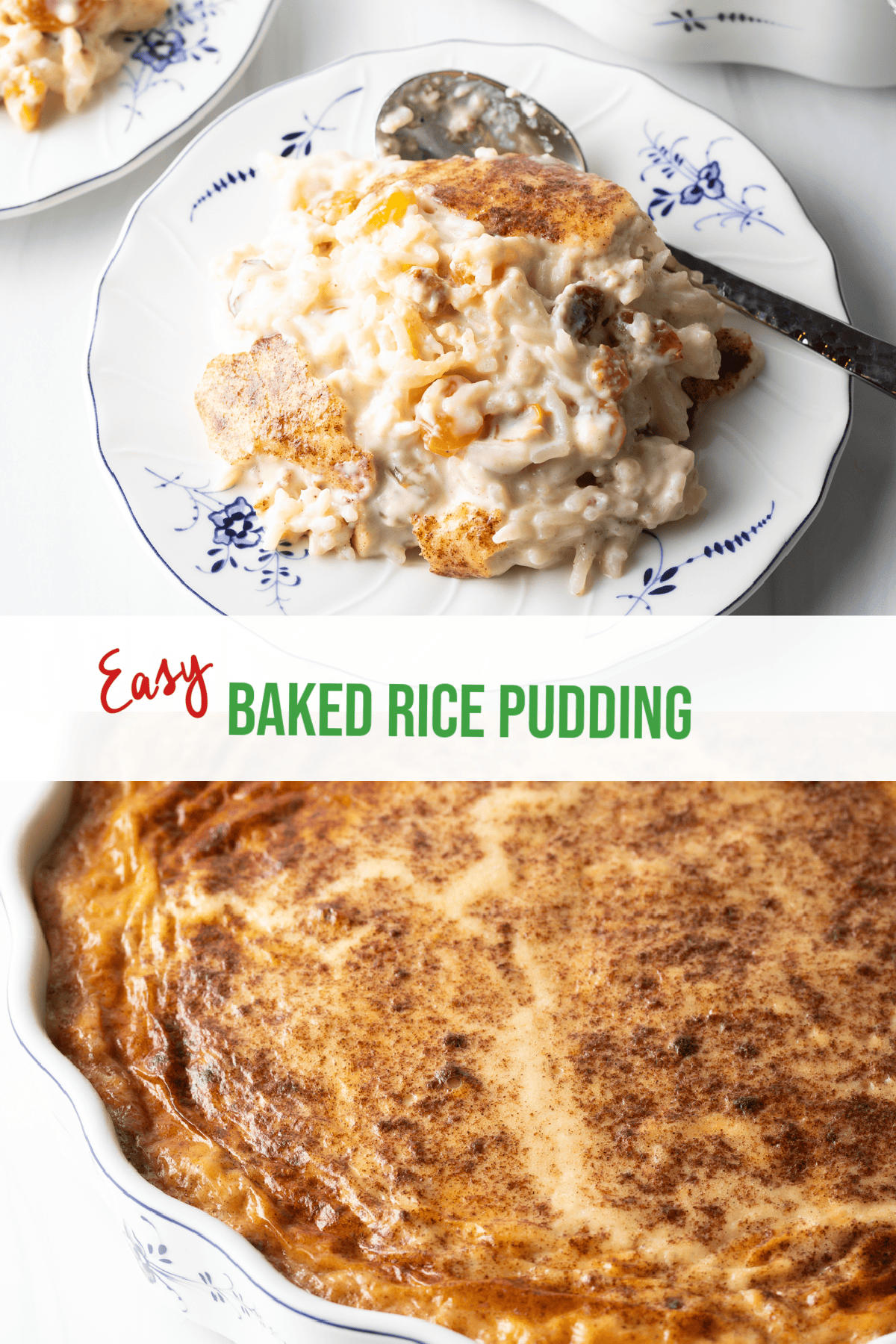 Baked Rice Pudding Recipe - A Spicy Perspective
