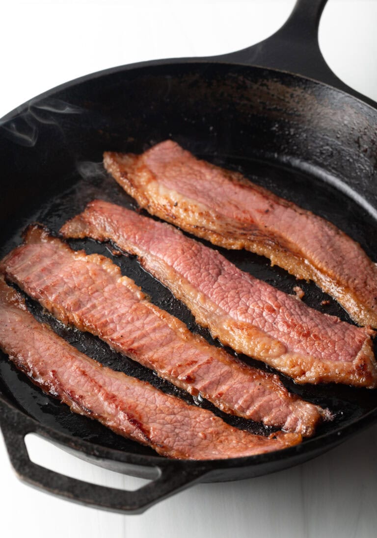 Beef Bacon Recipe + VIDEO - A Spicy Perspective