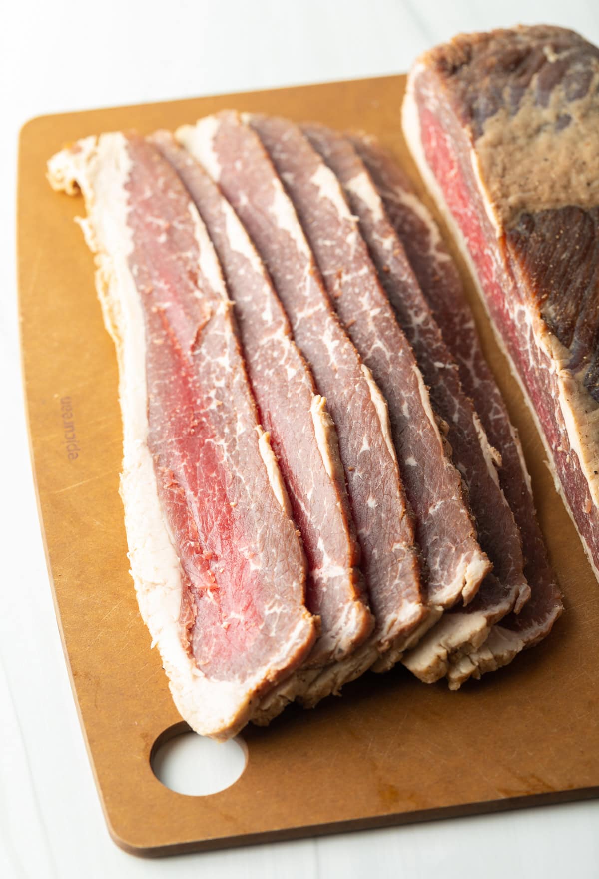 Beef Bacon Recipe + VIDEO - A Spicy Perspective