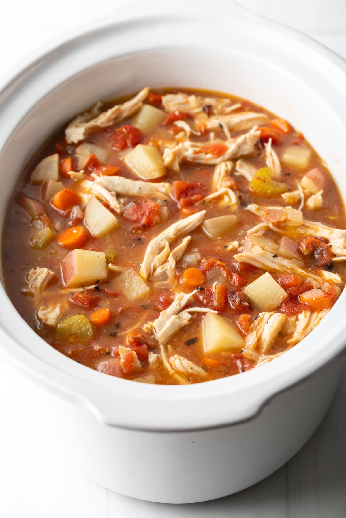 Chicken Stew (Crock Pot) - A Spicy Perspective