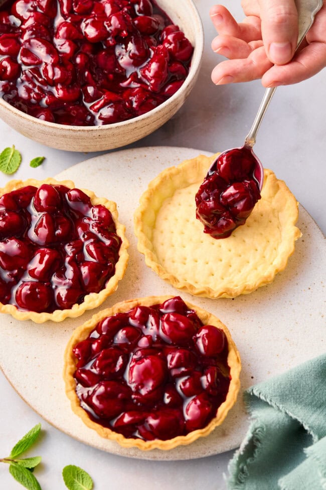 Mini Cherry Tarts Recipe - A Spicy Perspective