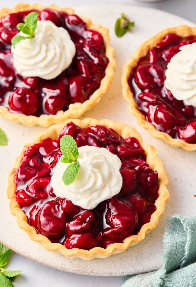 Mini Cherry Tarts Recipe - A Spicy Perspective