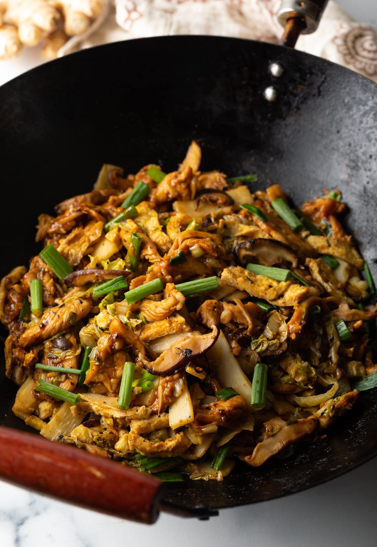 Moo Shu Chicken with Pancakes - A Spicy Perspective
