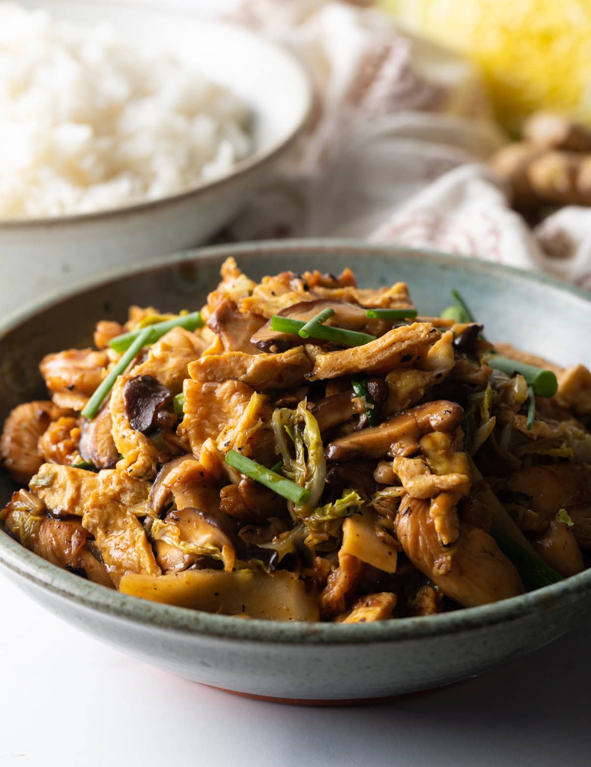 Moo Shu Chicken with Pancakes - A Spicy Perspective