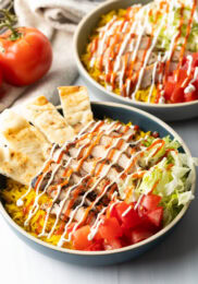 Halal Chicken Over Rice (Halal Cart-Style Chicken Recipe)