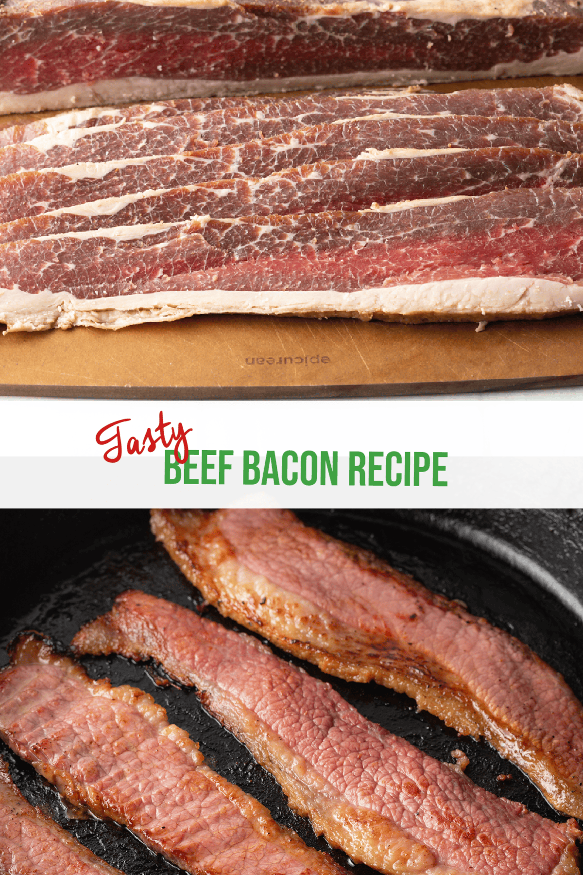 Beef Bacon Recipe + VIDEO - A Spicy Perspective