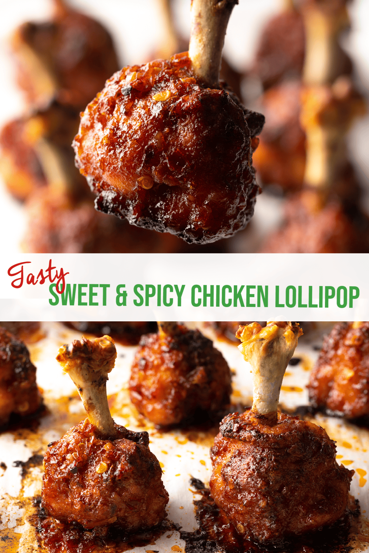 Sweet n' Spicy Chicken Lollipop Recipe + VIDEO