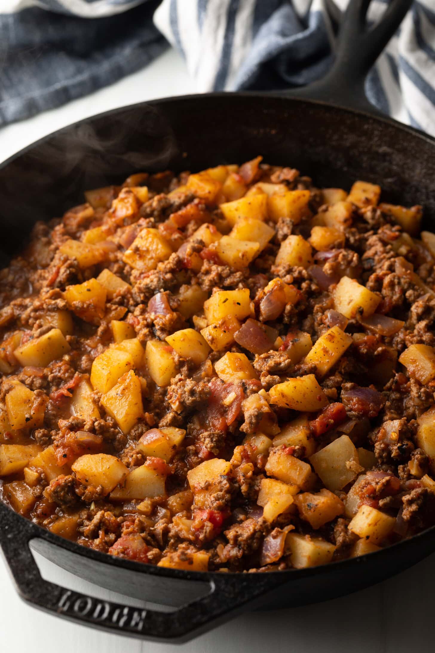 Italian Ground Beef and Potatoes - A Spicy Perspective