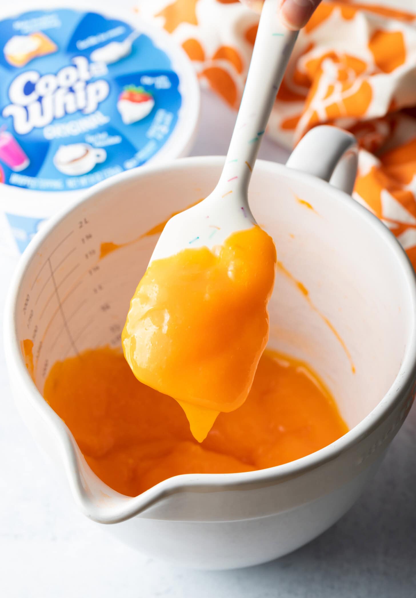 Orange Fluff Salad (Mandarin Orange Salad) - A Spicy Perspective