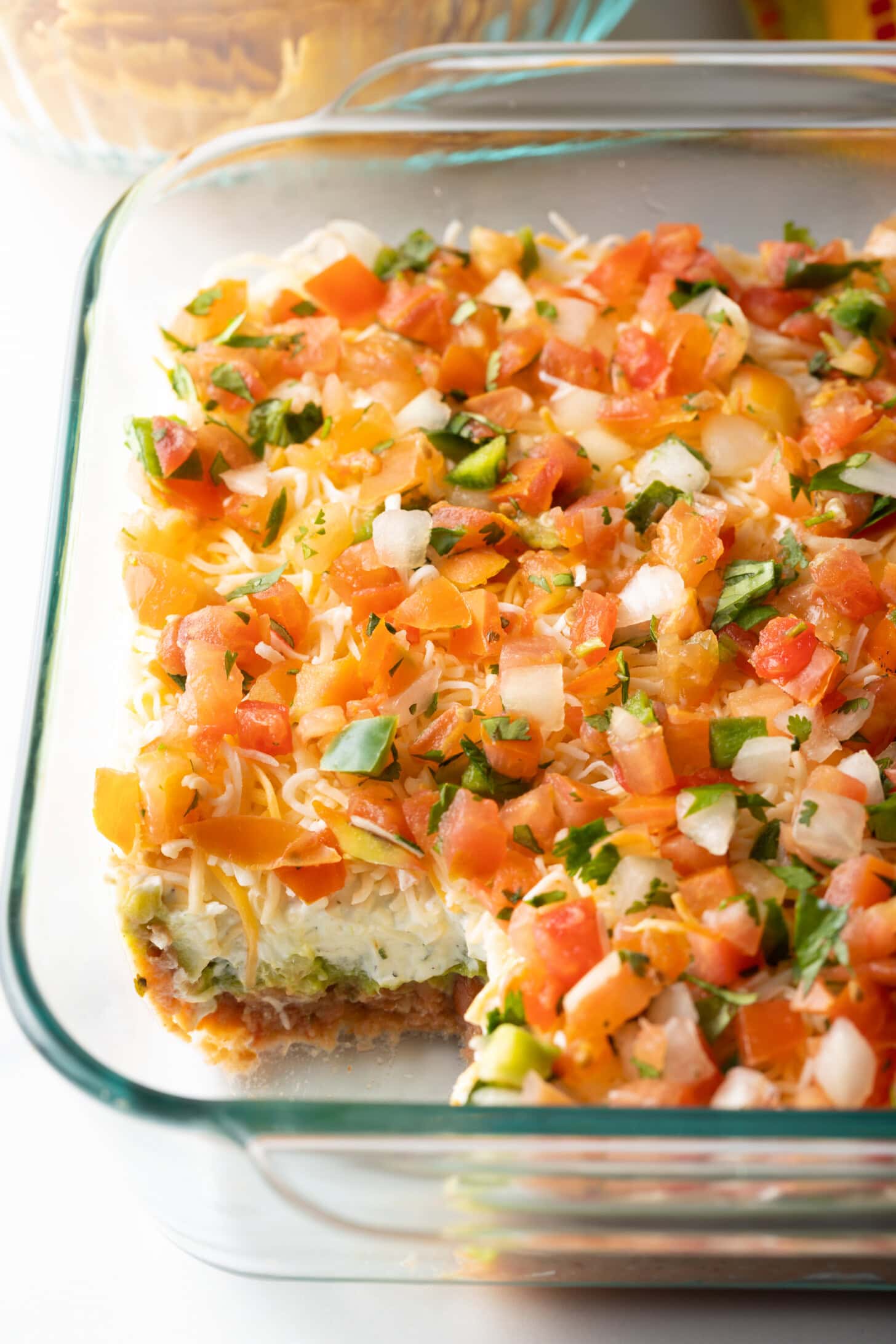 5 Layer Bean Dip (So Easy) - A Spicy Perspective