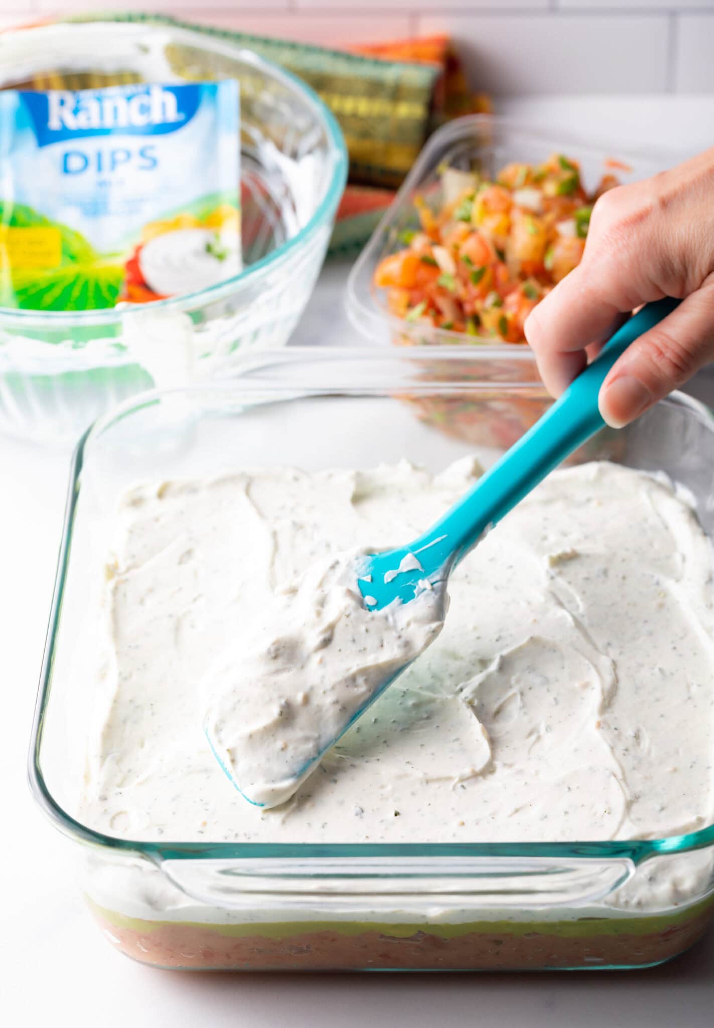 5 Layer Bean Dip (So Easy) - A Spicy Perspective