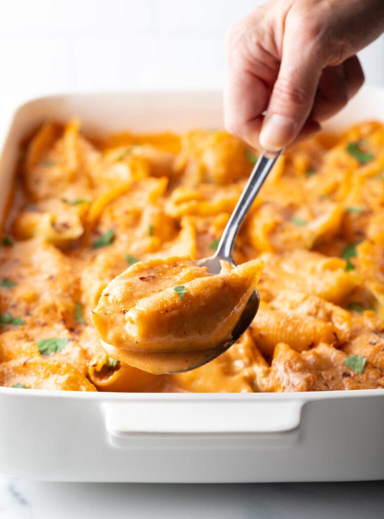 Seafood Stuffed Shells - A Spicy Perspective