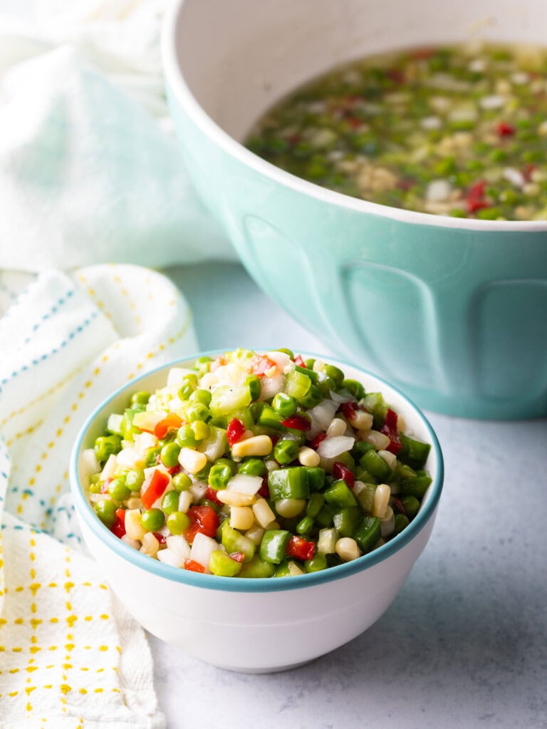 Marinated Vegetable Salad Recipe - A Spicy Perspective