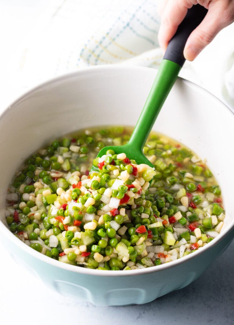 Marinated Vegetable Salad - A Spicy Perspective