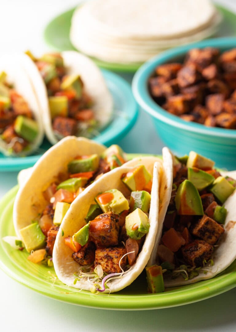 Vegan Tofu Taco Recipe (Tempeh vs Tofu) - A Spicy Perspective