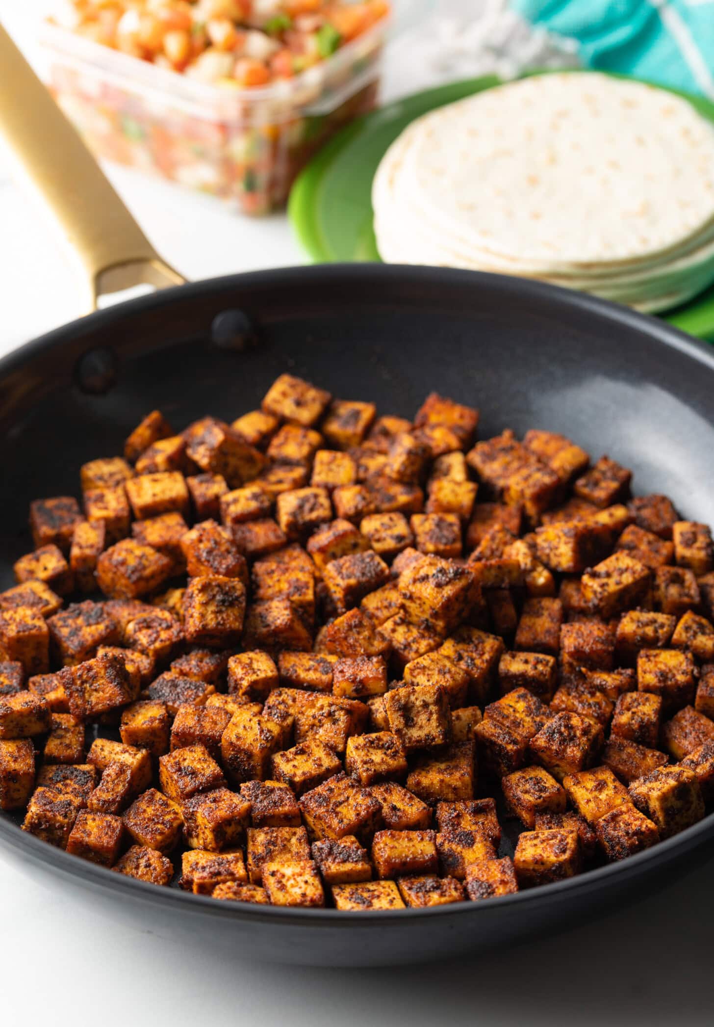 Vegan Tofu Taco Recipe (Tempeh vs Tofu) - A Spicy Perspective