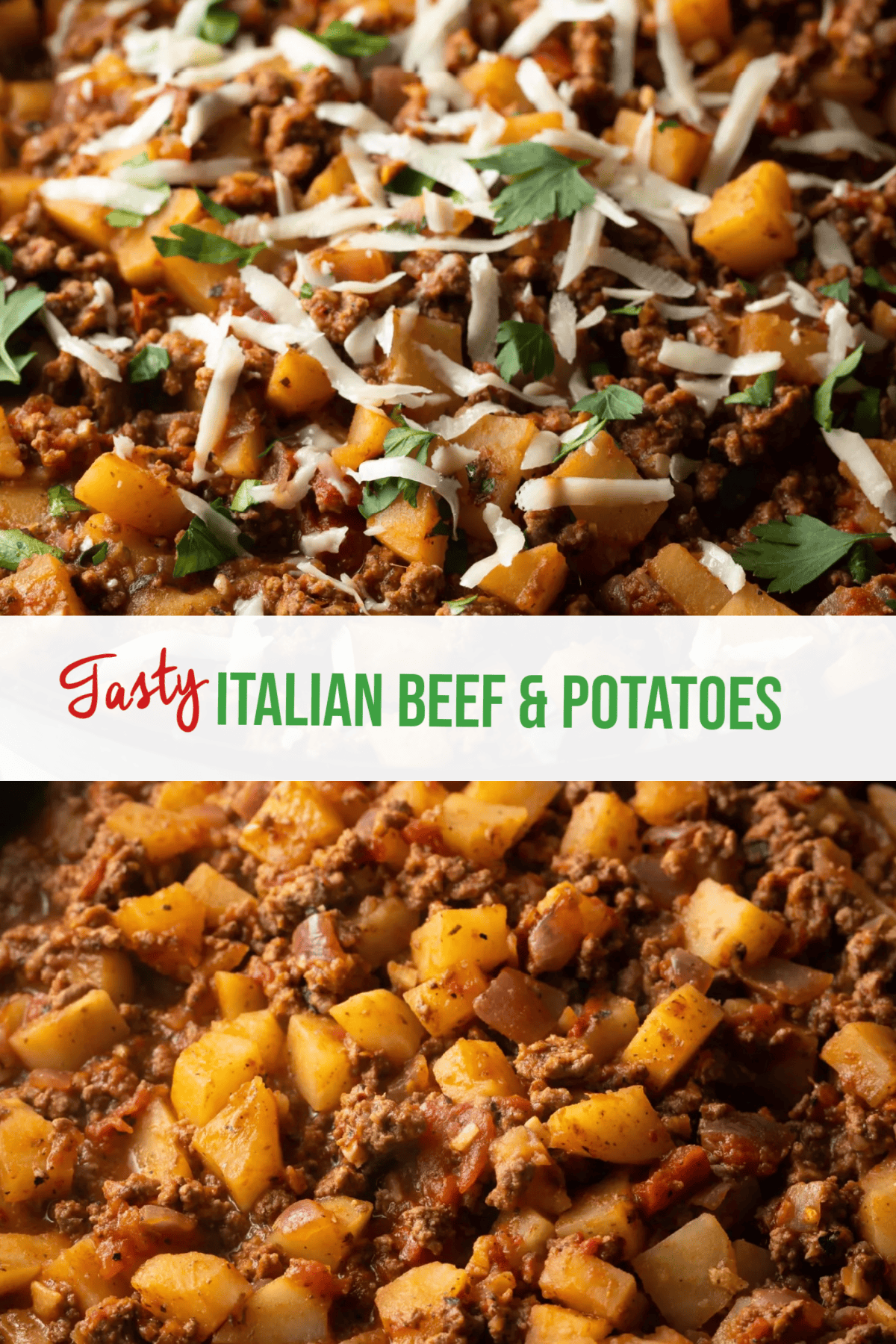 Italian Ground Beef and Potatoes - A Spicy Perspective