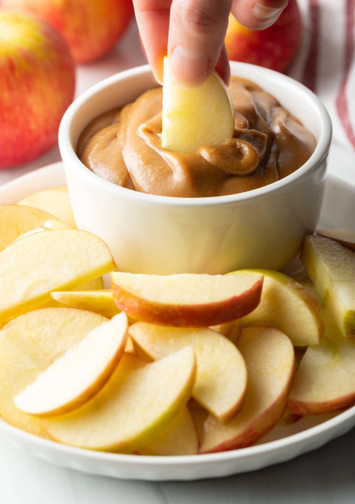 Cream Cheese Caramel Apple Dip - A Spicy Perspective