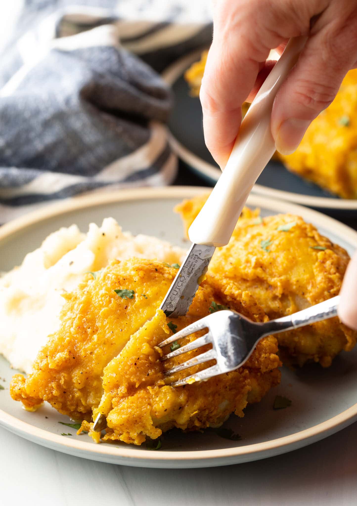 Crispy Broasted Chicken Recipe (Video) - A Spicy Perspective