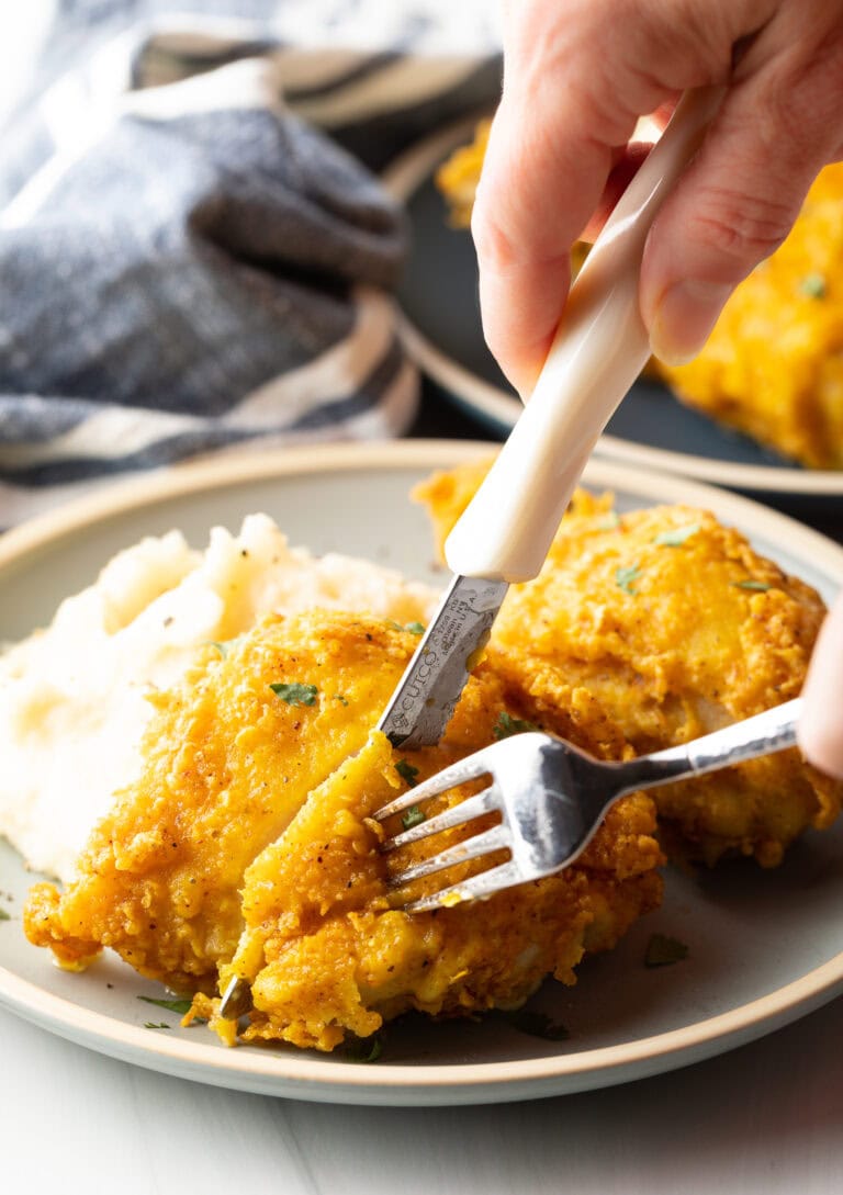 Crispy Broasted Chicken Recipe (Video) - A Spicy Perspective