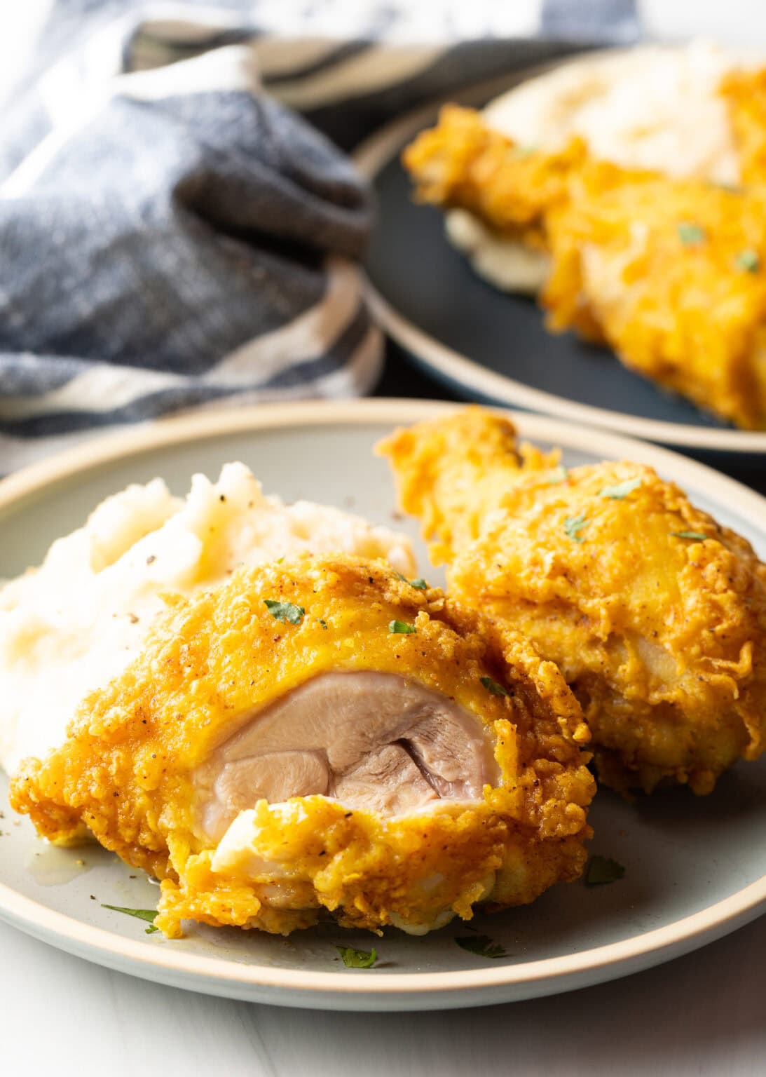 Crispy Broasted Chicken Recipe (Video) - A Spicy Perspective