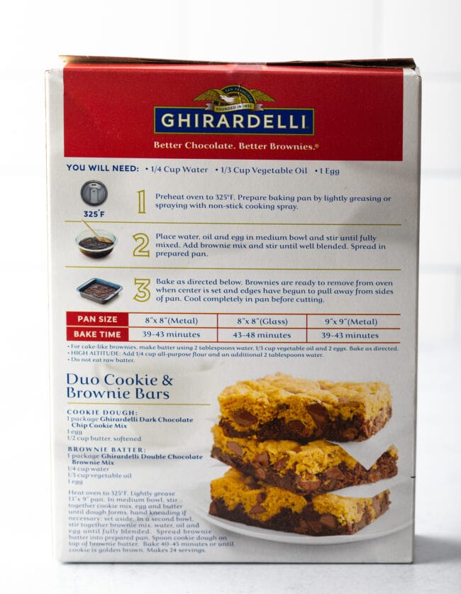 Ghirardelli brownie mix store
