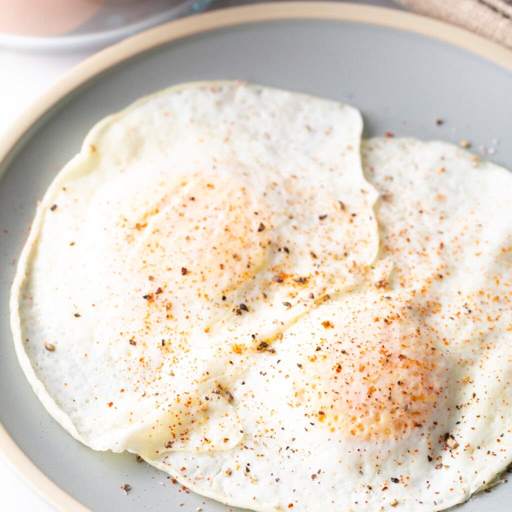 How To Make Over Easy Eggs (Recipe + VIDEO) - A Spicy Perspective