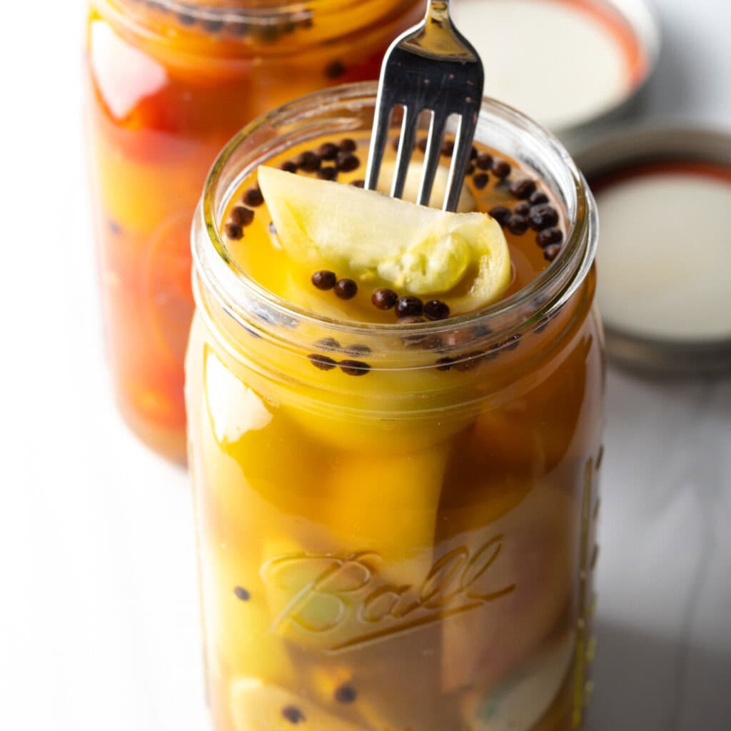 Pickled Tomatoes - A Spicy Perspective