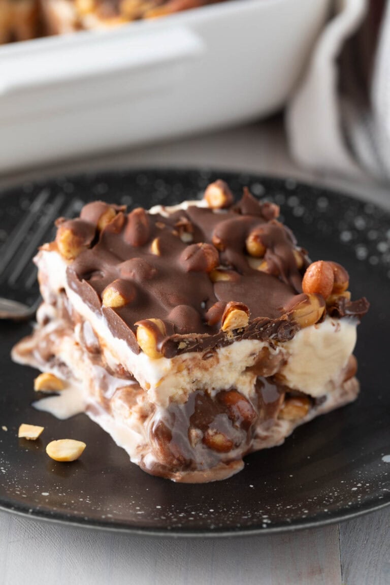 Buster Bar Ice Cream Cake - A Spicy Perspective