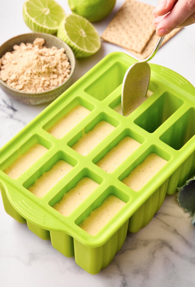 5-Ingredient Key Lime Pudding Pops - A Spicy Perspective