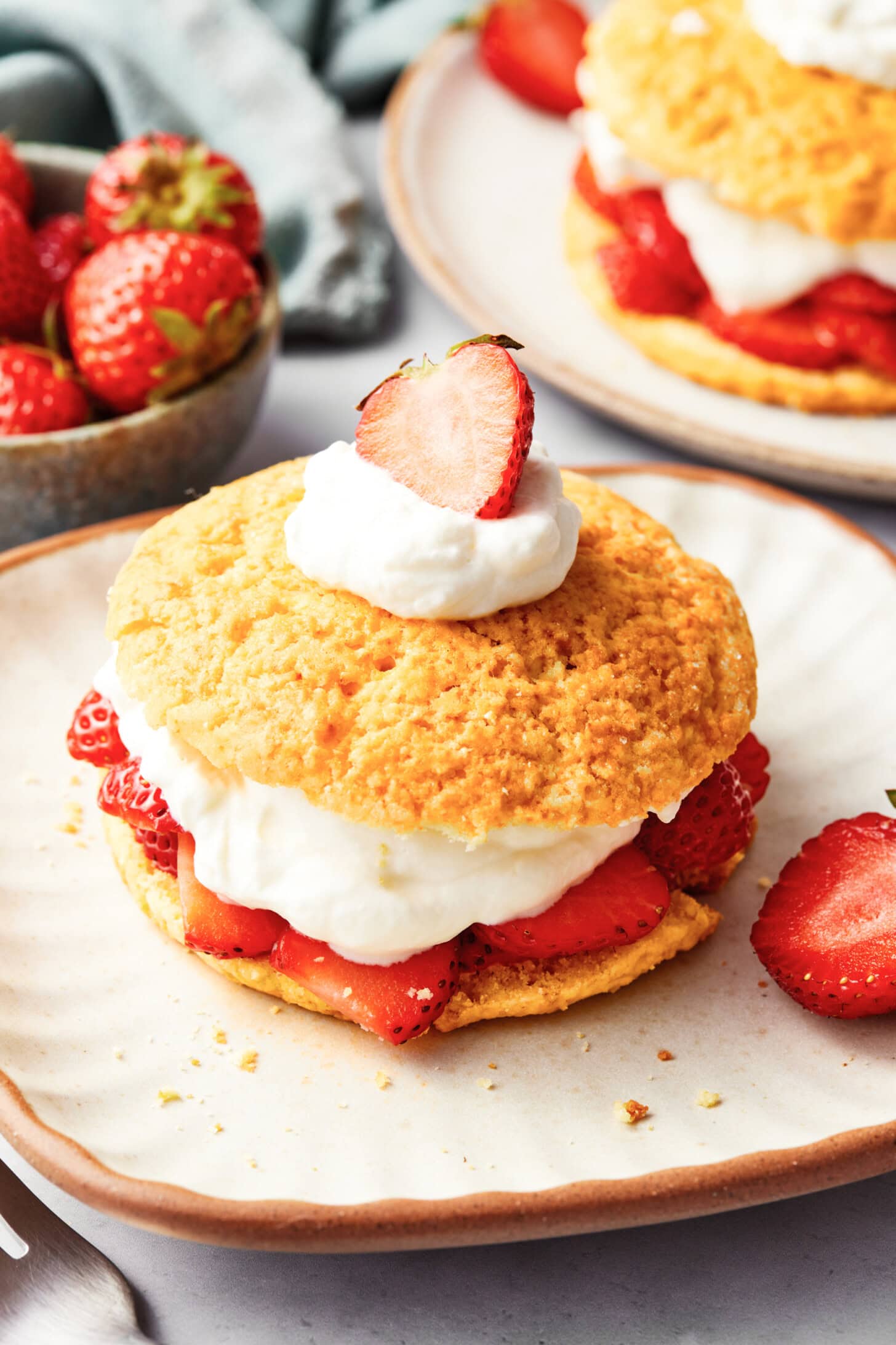 Rustic Strawberry Shortcake Recipe - A Spicy Perspective
