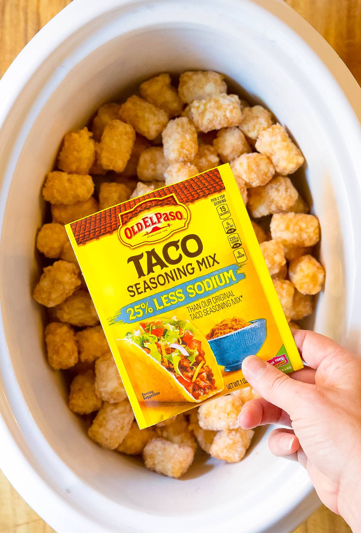 Slow Cooker Tater Tots - A Spicy Perspective