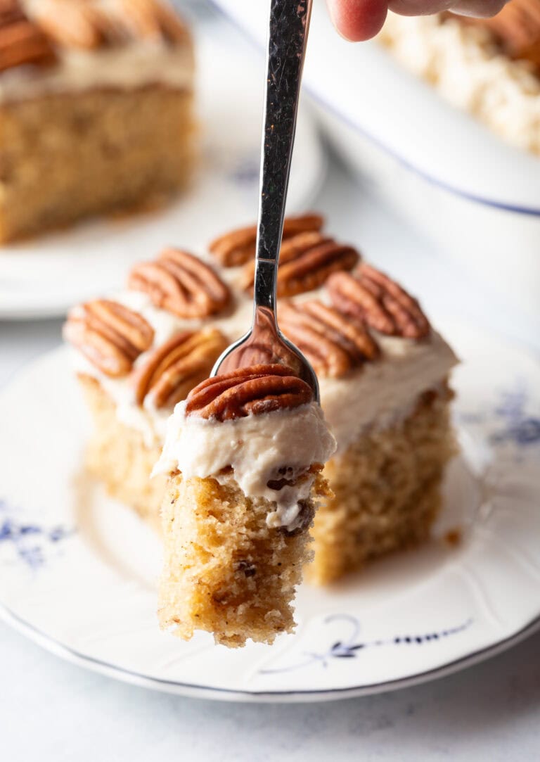 Butter Pecan Cake - A Spicy Perspective